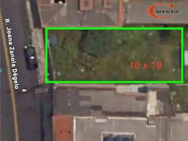 Terreno / Lote para Venda em São Bernardo do Campo/SP Jardim Petroni