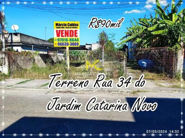 Terreno / Lote para Venda em São Gonçalo/RJ Jardim Catarina
