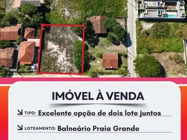 Terreno / Lote para Venda em São Francisco do Sul/SC Praia do Ervino