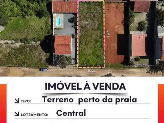 Terreno / Lote para Venda em São Francisco do Sul/SC Praia do Ervino