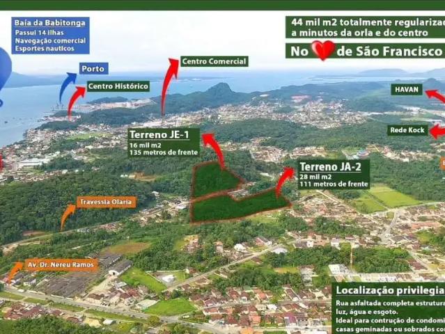 Terreno / Lote para Venda em São Francisco do Sul/SC Rocio Grande