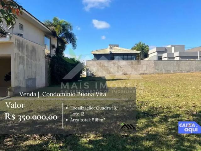 Terreno / Lote para Venda em São José do Rio Preto/SP Parque Residencial Buona Vita