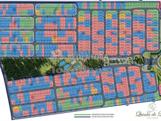 Terreno / Lote para Venda em São José do Rio Preto/SP Quinta do Lago Lac Léman
