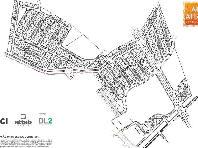Terreno / Lote para Venda em São José do Rio Preto/SP Residencial Ary Attab