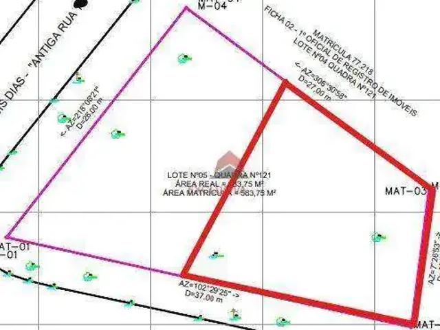 Terreno / Lote para Venda em São José dos Campos/SP Cidade Morumbi