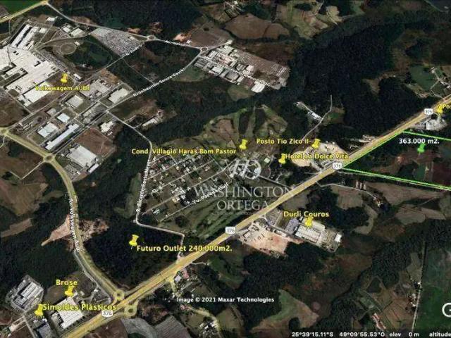 Terreno / Lote para Venda em São José dos Pinhais/PR Campo Largo da Roseira