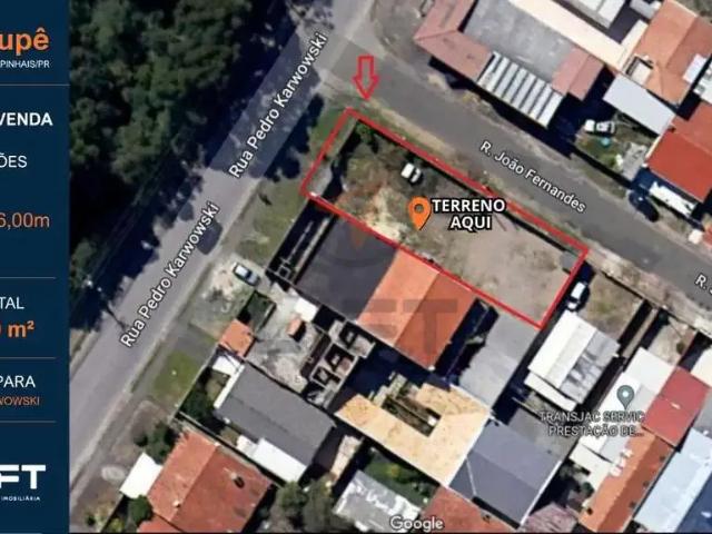 Terreno / Lote para Venda em São José dos Pinhais/PR Guatupê