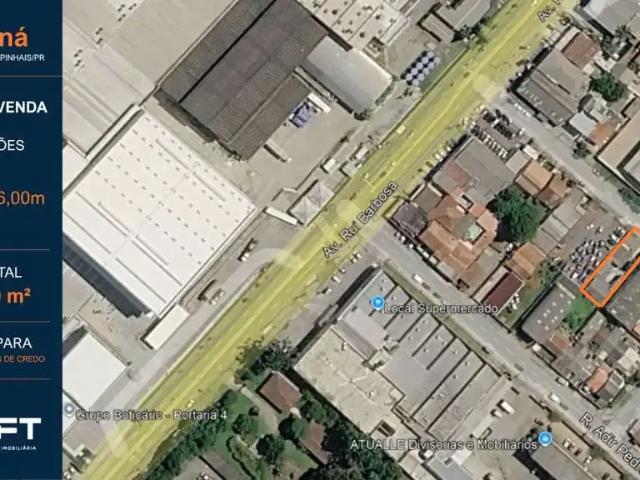 Terreno / Lote para Venda em São José dos Pinhais/PR Iná