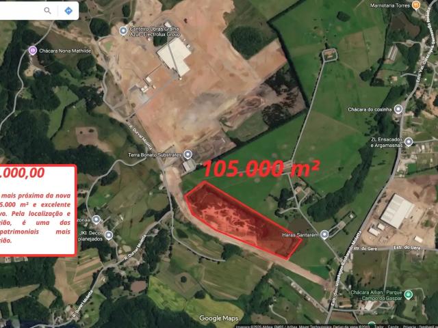 Terreno / Lote para Venda em São José dos Pinhais/PR Zona Rural