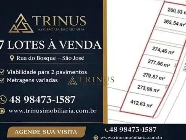 Terreno / Lote para Venda em São José/SC Potecas