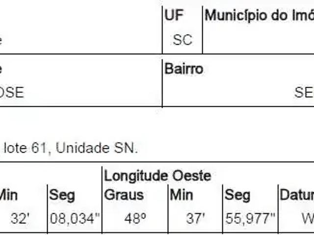 Terreno / Lote para Venda em São José/SC Serraria
