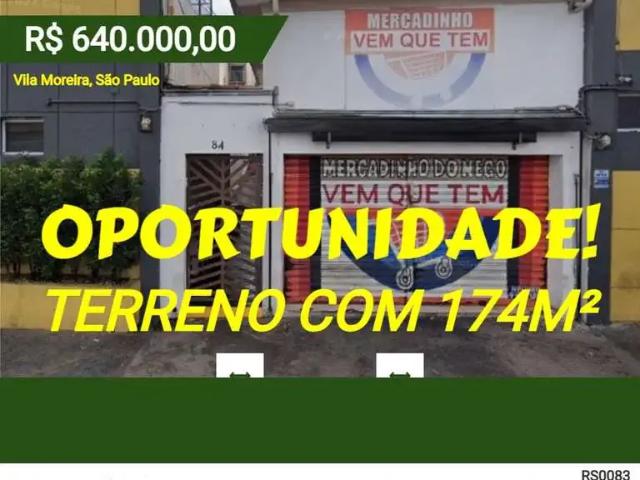 Terreno / Lote para Venda em São Paulo/SP Vila Moreira