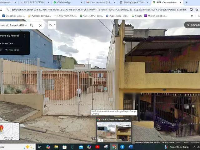 Terreno / Lote para Venda em São Paulo/SP Vila Cruzeiro