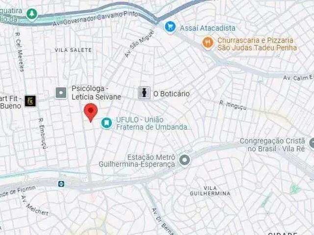 Terreno / Lote para Venda em São Paulo/SP Vila Esperança