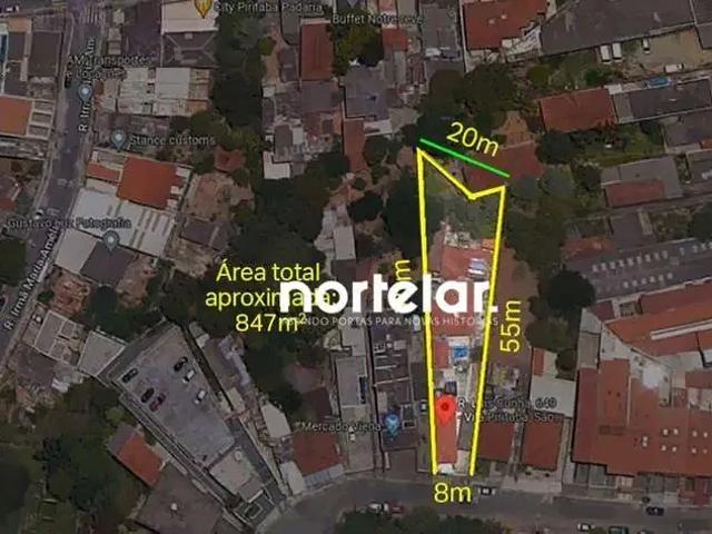 Terreno / Lote para Venda em São Paulo/SP Vila Pirituba