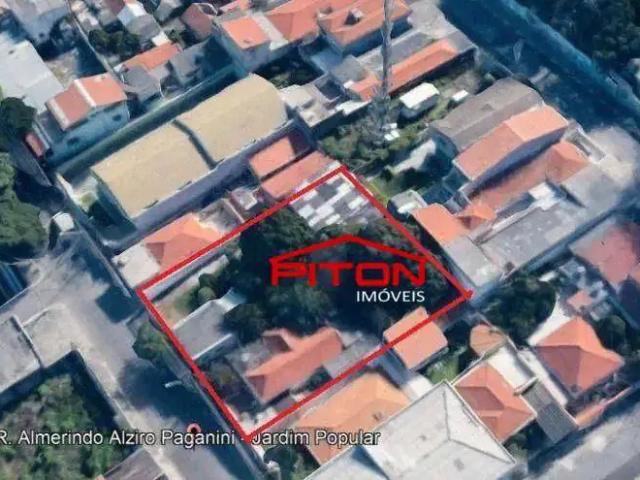 Terreno / Lote para Venda em São Paulo/SP Jardim Popular