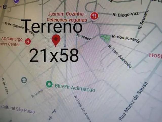 Terreno / Lote para Venda em São Paulo/SP Liberdade