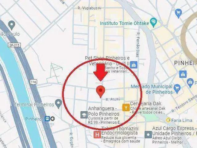 Terreno / Lote para Venda em São Paulo/SP Pinheiros