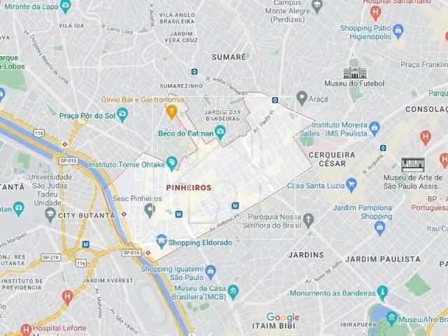Terreno / Lote para Venda em São Paulo/SP Pinheiros