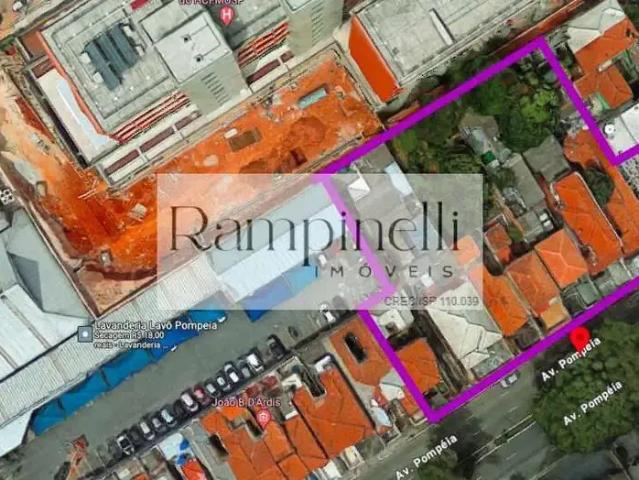 Terreno / Lote para Venda em São Paulo/SP Pompéia