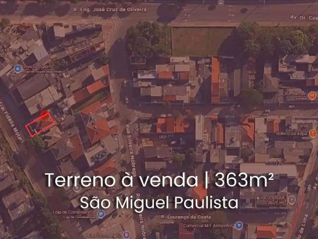Terreno / Lote para Venda em São Paulo/SP São Miguel Paulista