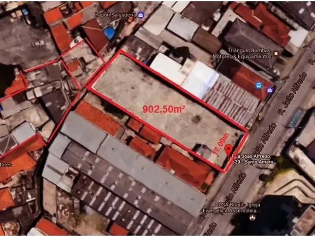 Terreno / Lote para Venda em São Paulo/SP Santo Amaro