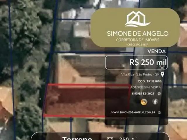 Terreno / Lote para Venda em São Pedro/SP Vila Rica