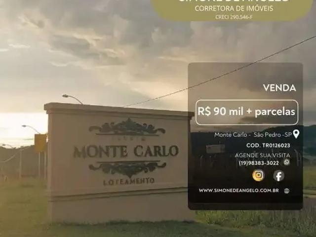Terreno / Lote para Venda em São Pedro/SP Jardim Monte Carlo
