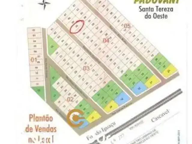 Terreno / Lote para Venda em Santa Tereza do Oeste/PR Centro