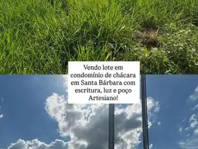Terreno / Lote para Venda em Santa Bárbara de Goiás/GO Zona Rural