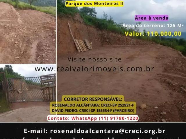 Terreno / Lote para Venda em Santana de Parnaíba/SP Parque dos Monteiros II