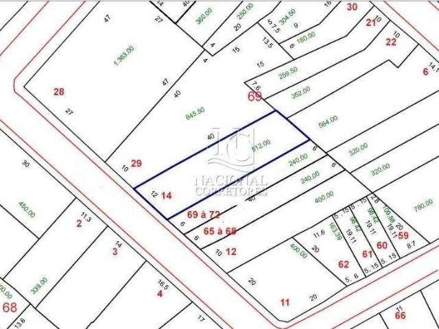 Terreno / Lote para Venda em Santo André/SP Centro