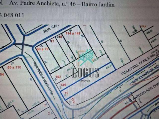 Terreno / Lote para Venda em Santo André/SP Jardim