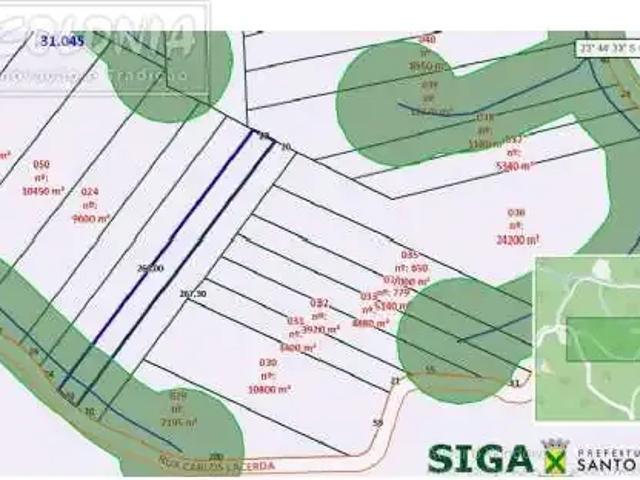 Terreno / Lote para Venda em Santo André/SP Jardim Joaquim Eugênio de Lima