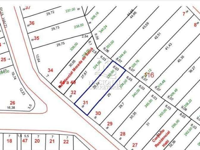 Terreno / Lote para Venda em Santo André/SP Parque das Nações