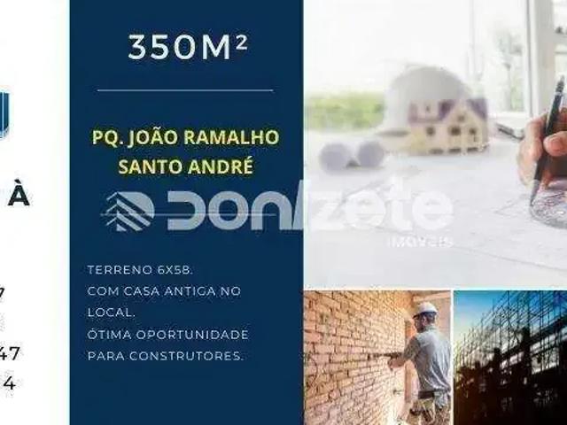 Terreno / Lote para Venda em Santo André/SP Parque João Ramalho