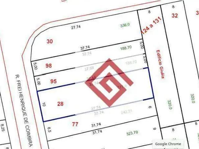 Terreno / Lote para Venda em Santo André/SP Santa Teresinha
