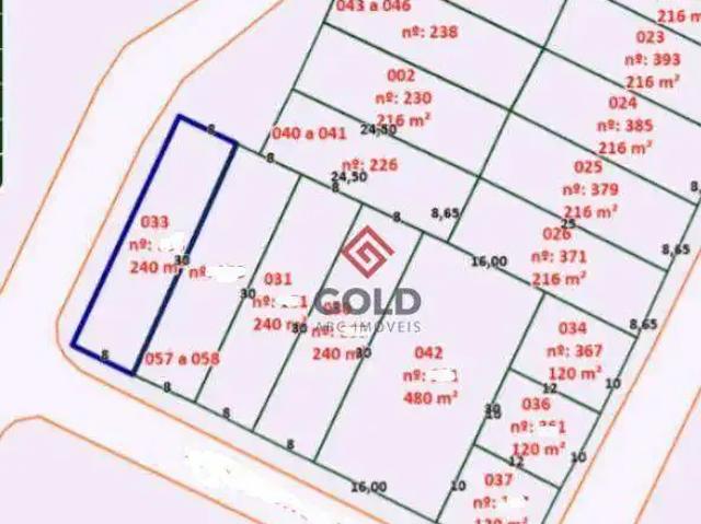 Terreno / Lote para Venda em Santo André/SP Vila Clarice