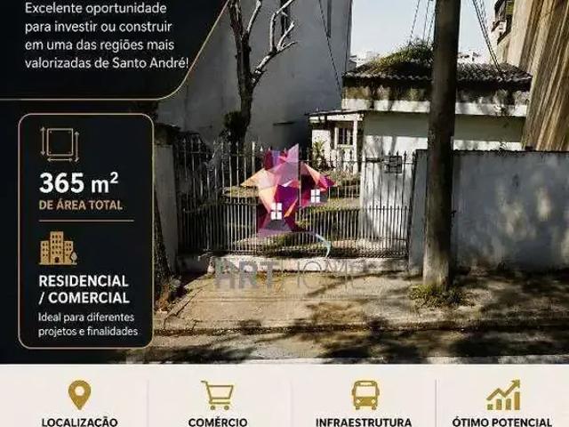 Terreno / Lote para Venda em Santo André/SP Vila Alzira