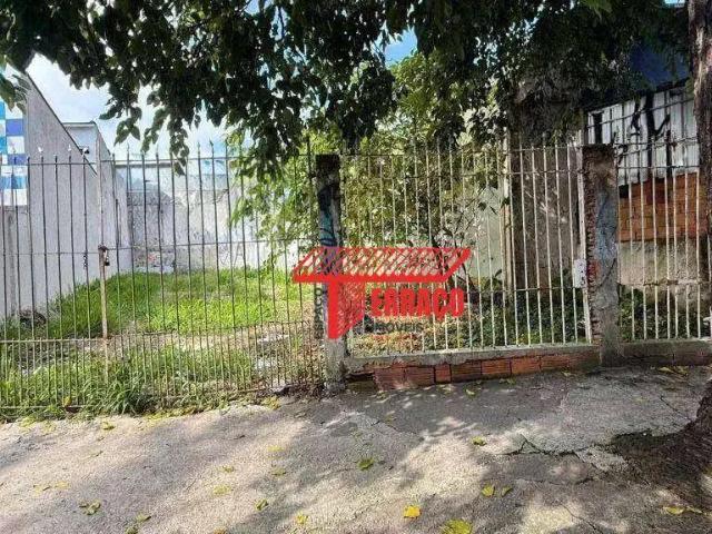 Terreno / Lote para Venda em Santo André/SP Vila Humaitá