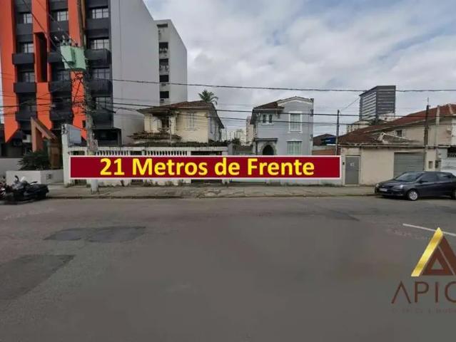 Terreno / Lote para Venda em Santos/SP Vila Mathias