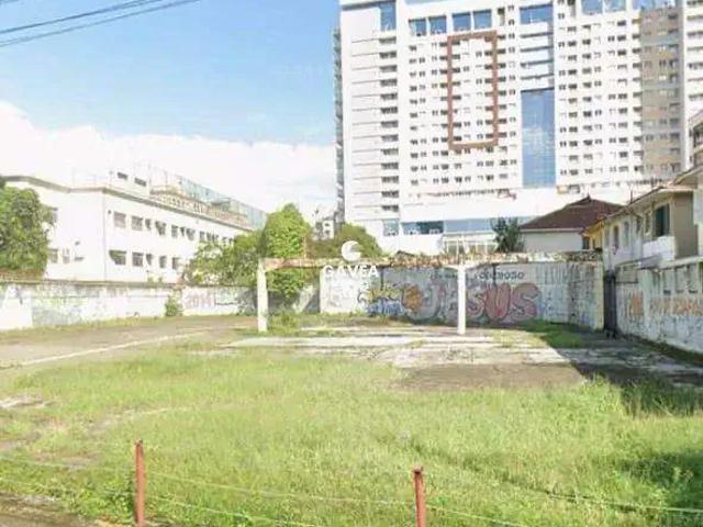 Terreno / Lote para Venda em Santos/SP Vila Mathias