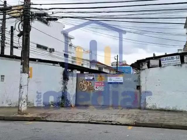 Terreno / Lote para Venda em Santos/SP Boqueirão