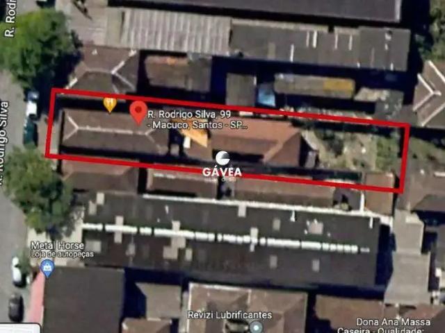 Terreno / Lote para Venda em Santos/SP Macuco