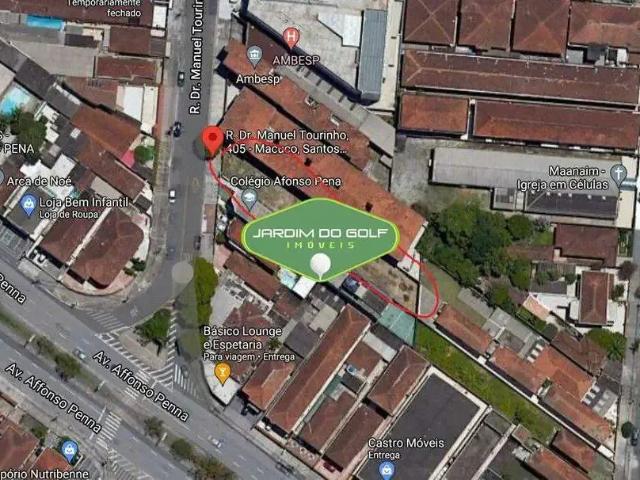 Terreno / Lote para Venda em Santos/SP Macuco