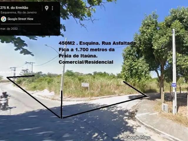 Terreno / Lote para Venda em Saquarema/RJ Itaúna