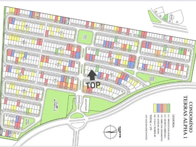 Terreno / Lote para Venda em Senador Canedo/GO Terras Alpha Residencial 1