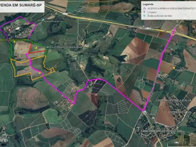 Terreno / Lote para Venda em Sumaré/SP Área Rural de Sumaré