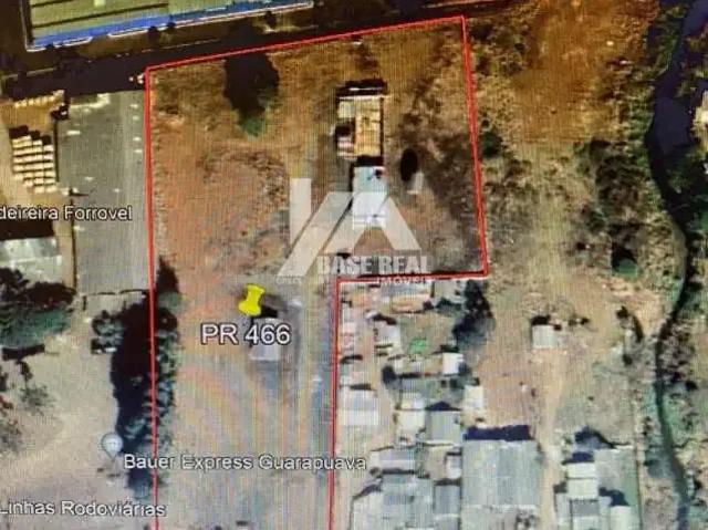 Terreno / Lote para Locação em Guarapuava/PR Área Rural de Guarapuava