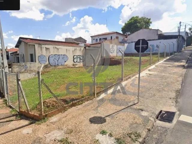 Terreno para alugar/vender no Jardim Bela Vista em Campinas/SP